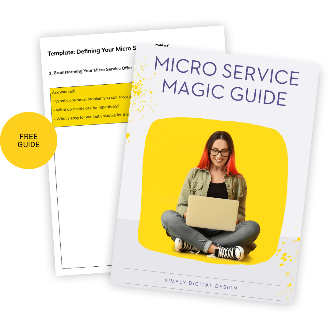 Micro Service Offers Guide - Simply Digital Design
